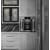 Monogram ZISS480DNSS 48 Inch Counter Depth Built-In Side by Side Smart ...