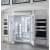 Monogram ZISS480NNSS 48 Inch Counter Depth Built-In Side by Side Smart ...
