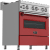 ZLINE RASRG30 30 Inch Professional Dual Fuel Range with 4 Italian ...