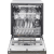 LG LDP6810BD 24 Inch Fully Integrated Smart Dishwasher with 15 Place ...