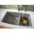 Blanco 441312 33 Inch Undermount Double Bowl Granite Sink with 10 Inch ...