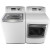 LG WT5001CW 27 Inch Top Load Washer with 4.5 cu. ft. Ultra Capacity, 12 ...