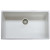 Franke FHK71033WH 33 Inch Single Bowl Apron Front Fireclay Sink with 10 ...