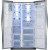Samsung RSG257AARS 24.1 cu. ft. Counter-Depth Side by Side Refrigerator ...