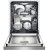 Bosch SHE68TL5UC Full Console Dishwasher with 16 Place Setting Capacity ...