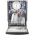 Frigidaire FFBD1821MS 18 Inch Full Console Dishwasher with 6 Wash ...
