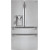 LG LMXC23746S 36 Inch Counter Depth French Door Refrigerator with 22.7 ...