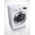 LG WM3477HW 24 Inch 2.3 cu. ft. Electric Washer/Dryer Combo, 9 Wash and ...