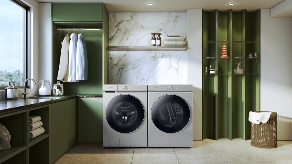 Samsung WF53BB8900AT 27 Inch Smart Front Load Washer with 5.3 cu. ft ...