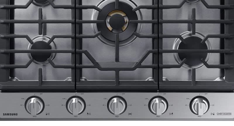 Samsung NA30N9755TS 30 Inch Smart Gas Cooktop with WiFi, Bluetooth, 22K ...