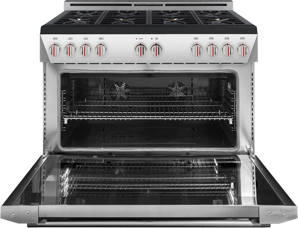 Forza FR488GN 48 Inch Freestanding Professional Gas Range with 8 Sealed ...