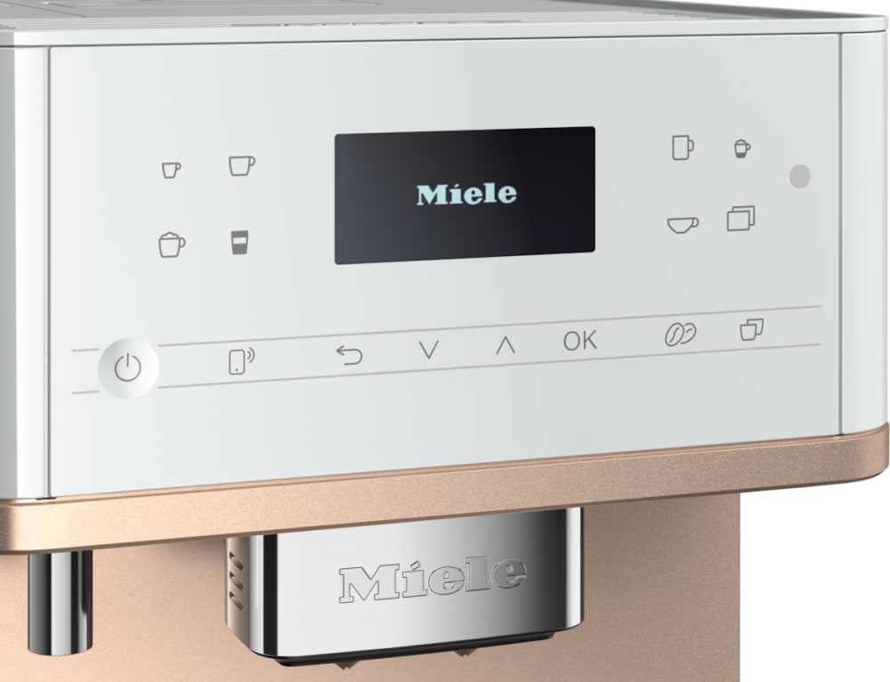 Miele CM6360LOCM MilkPerfection 10 Inch Countertop Smart Coffee Machine ...