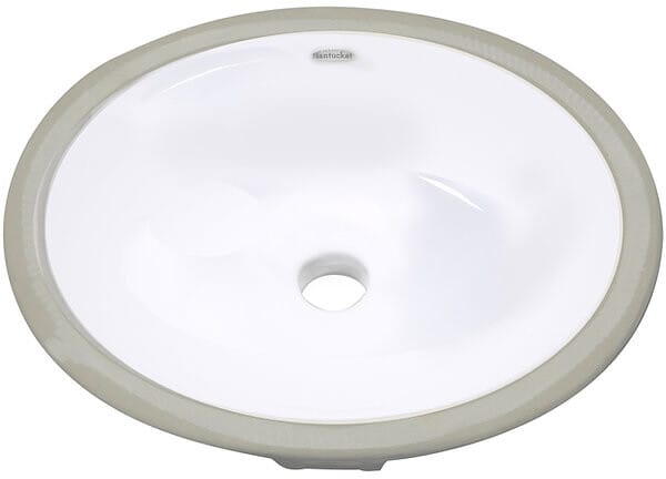 Nantucket Sinks GB13X10W 13 Inch Undermount Bottom Glazed Ceramic ...