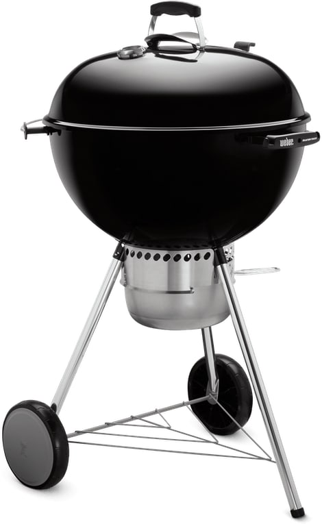 Weber 14501001 Master-Touch 22 Inch Freestanding Charcoal Grill with ...