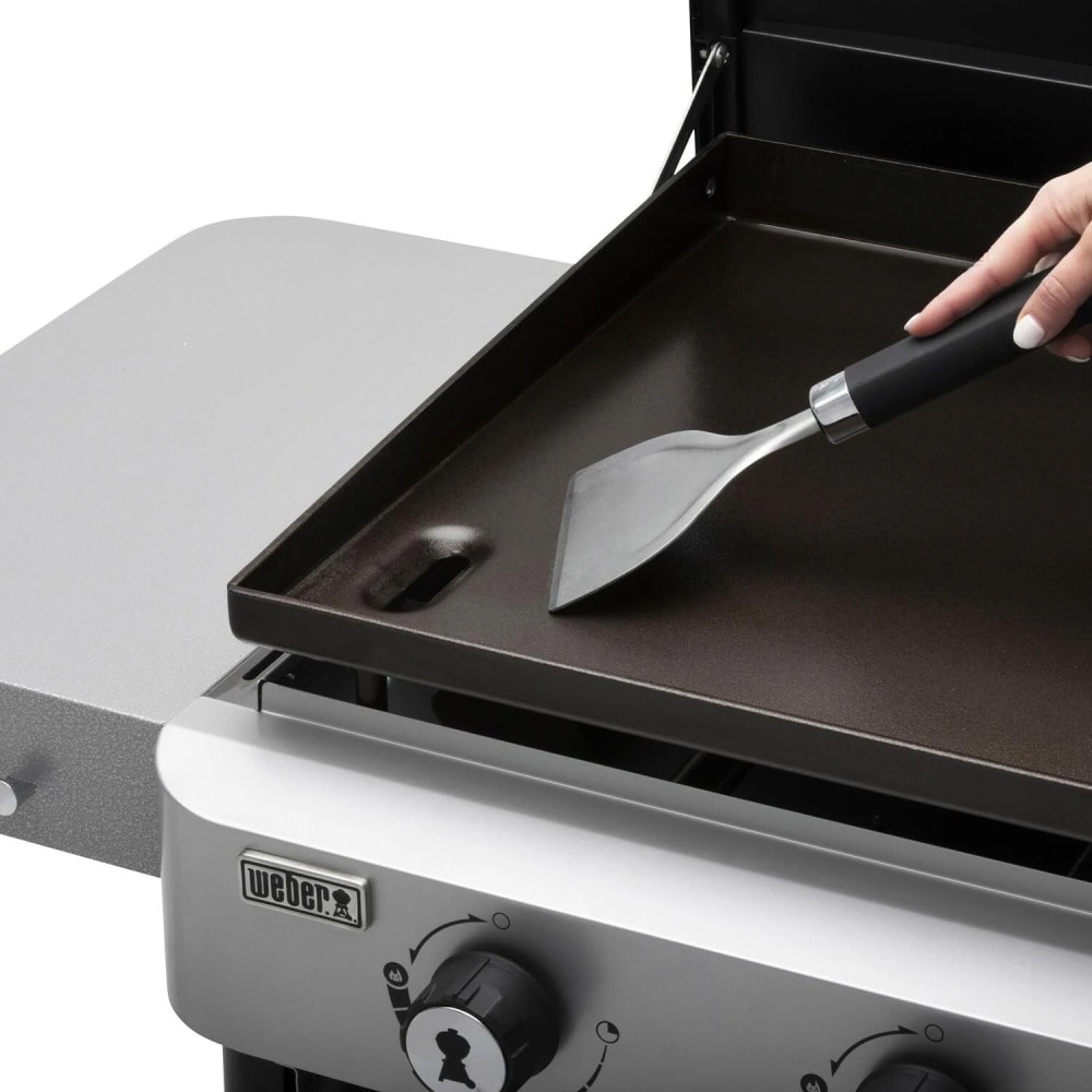 Weber 44310401 36 Inch Flat Top Griddle with 756 Sq. In. Total Cooking ...