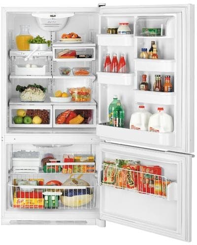 Maytag MBB1954GEW 19 cu. ft. Bottom Freezer Refrigerator w- Adjustable ...
