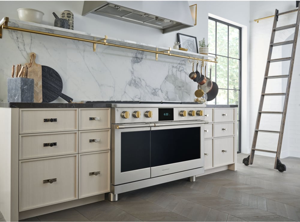 Monogram ZVC48STSS 48 Inch Custom Wall Mounted Stainless Steel Hood