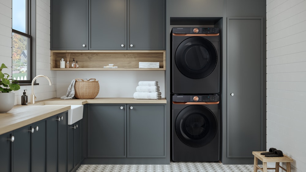 Samsung DVE50BG8300V 27 Inch Smart Electric Dryer with 7.5 cu. ft ...