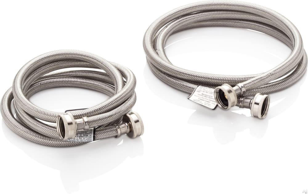 Smart Choice 2SSFILHOSE 6 ft. Braided Stainless Steel Washer Fill Hoses