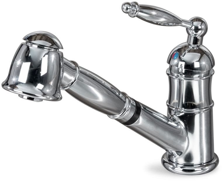 Hamat 33191OB Single Lever Pull-Out Kitchen Faucet with 8-1/2 Inch ...