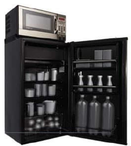MicroFridge 36MFAE7TPW 3.6 cu. ft. Compact Refrigerator with 0.7 cu. ft ...