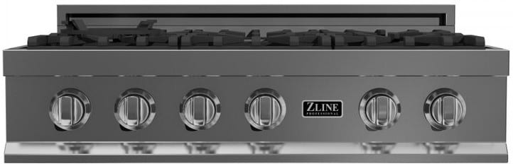 ZLINE RT36 36 Inch Gas Rangetop with 6 Italian Sealed Burners ...