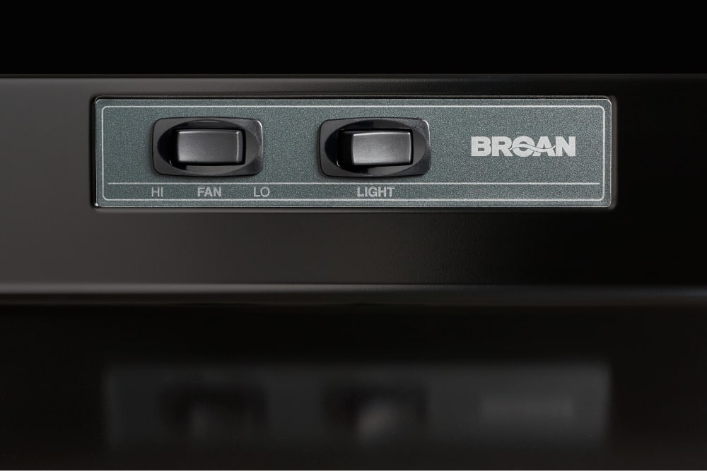 Broan 403623 36 Inch Under Cabinet Range Hood with 2-Speed/160 CFM ...