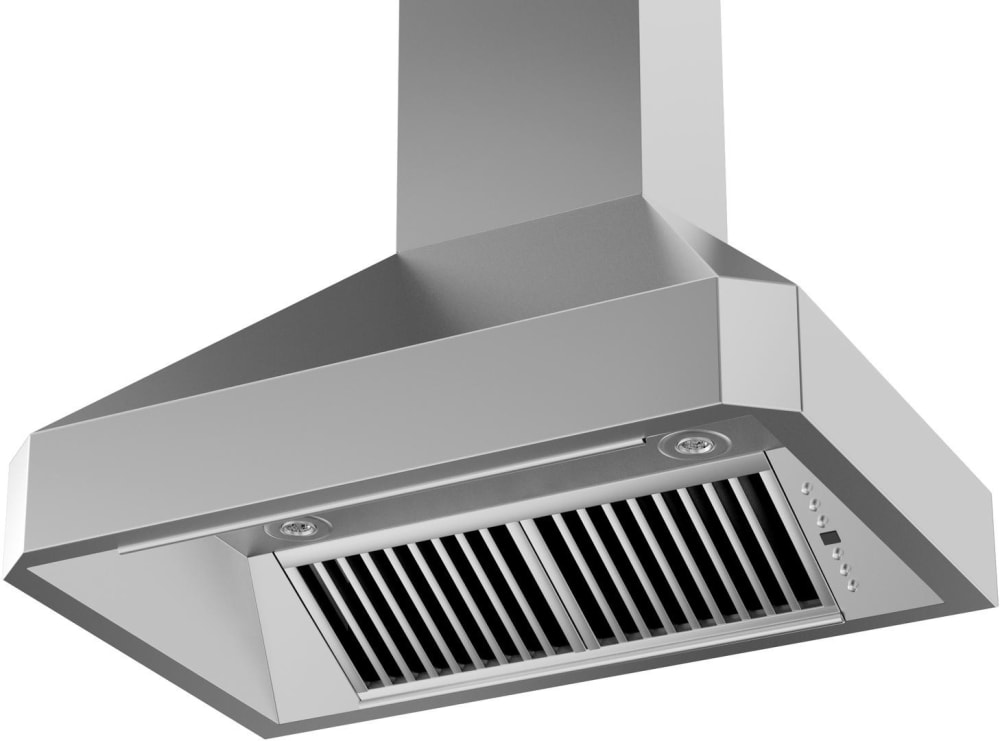 ZLINE 45548 48 Inch Wall Mount Range Hood with 1200 CFM Airflow, 430 ...