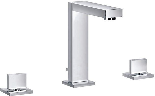 Hamat 58620OB Double Knob Bath Faucet with 5 Inch Faucet Reach, Ceramic ...