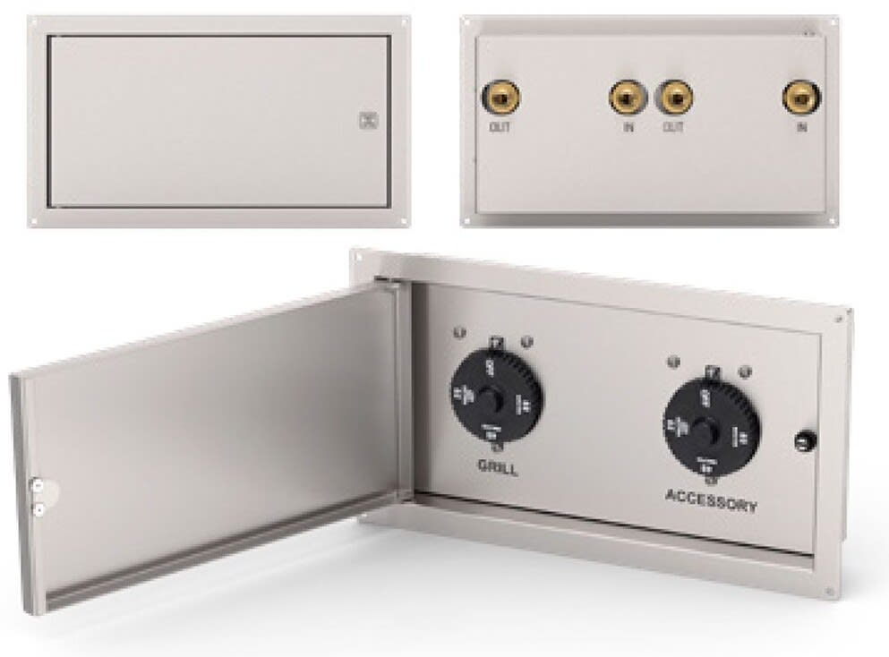 Fire Magic 552012T 1-Hour Stainless Steel Double Timer Box