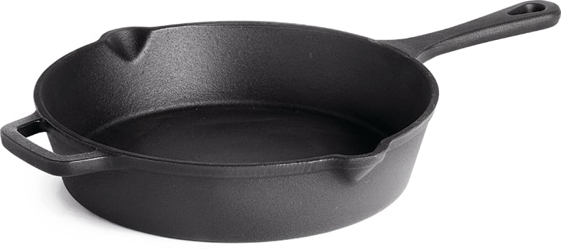 Napoleon 56053 9 1/2 Inch Cast Iron Frying Pan