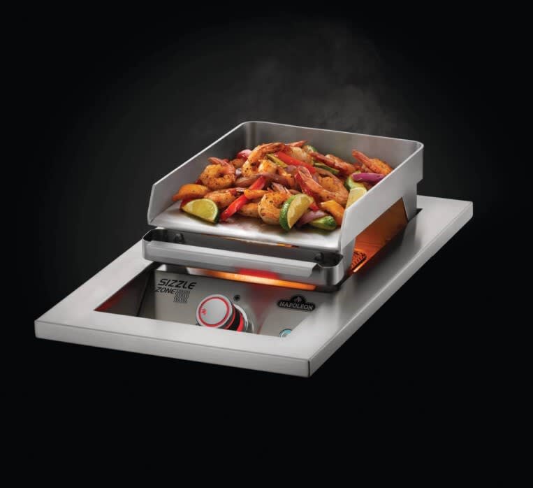 Napoleon 56091 10 Inch Plancha Griddle for Built-In Burners