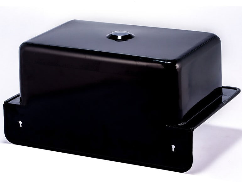 Nantucket Sinks NSACBS20BLKW 20 Inch Wallmount Bucket Sink with 6 1/4 ...