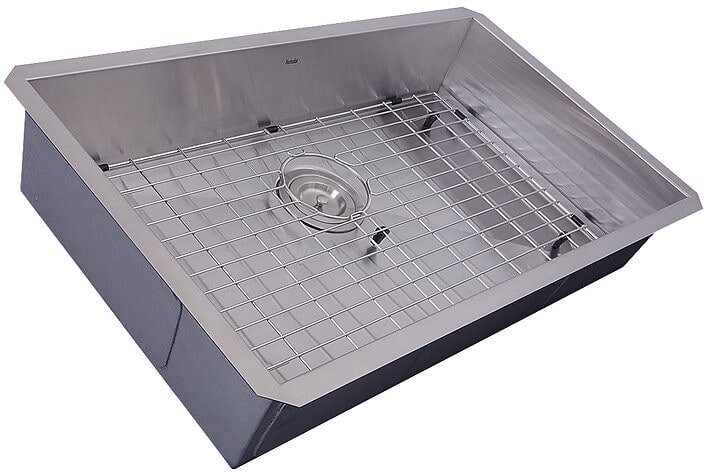 Nantucket Sinks SSPROZR301855 30 Inch Undermount Single Bowl Kitchen ...