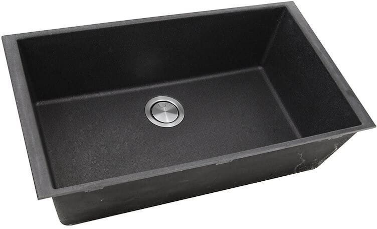 Nantucket Sinks PR3320BLUM 33 Inch Undermount Single Bowl Kitchen Sink ...