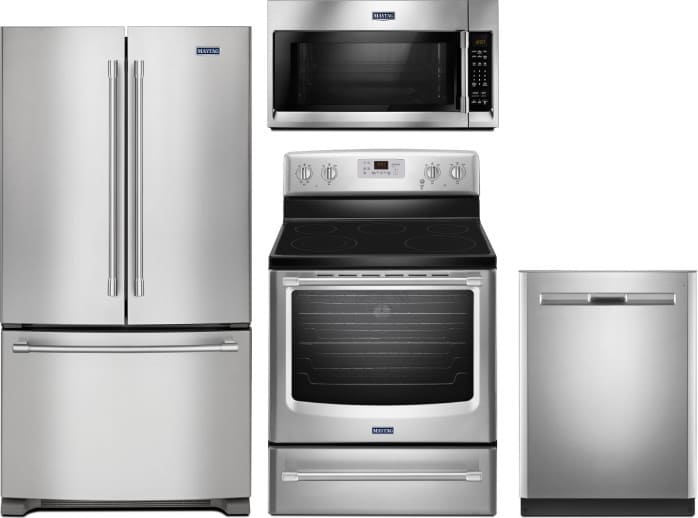 Maytag MARERADWMW26 Maytag 4 Piece Kitchen Appliances Package with ...
