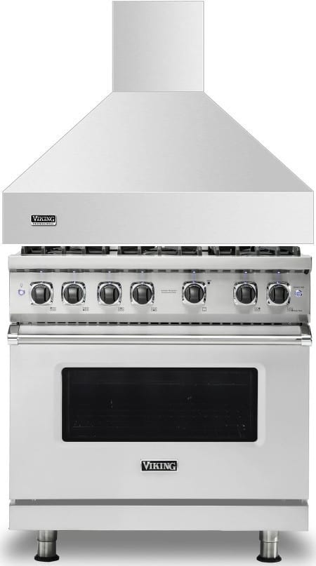 Viking VIRARH109 2 Piece Kitchen Appliances Package with Gas Range in ...