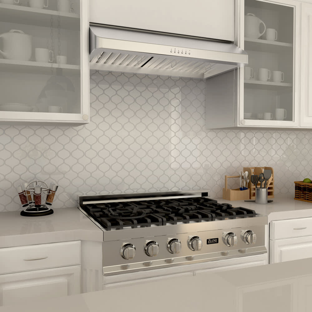 ZLINE 62342 42 Inch Under Cabinet Range Hood with 4-Speed/600 CFM ...