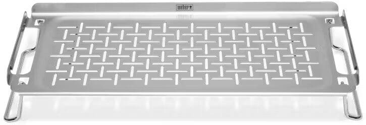 Weber 6784 Stainless Steel Griddle Keep Warm Rack