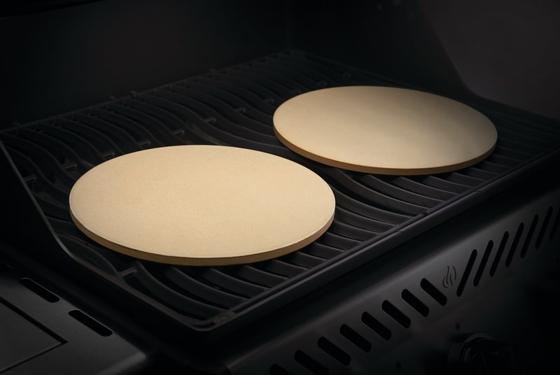 Napoleon 70000PK6 10 Inch Personal Sized Pizza/Baking Stone Set (Pack of 6)