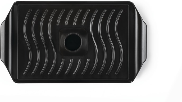 Napoleon 70150PK4 Ceramic Roasting Pan and Beer Can Chicken Roaster Set ...