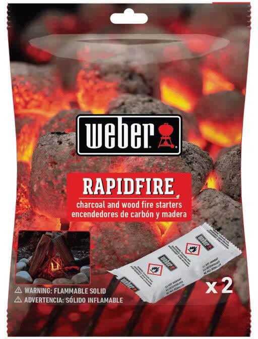 Weber 7481 2 pc Rapidfire Fire Starters