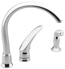 Moen 7730 Single Lever Cast Spout Faucet with 10 Inch Reach, 12 Inch ...