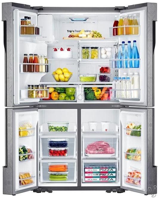 Samsung RF32FMQDBXW 32 cu. ft. French Door Refrigerator with ...