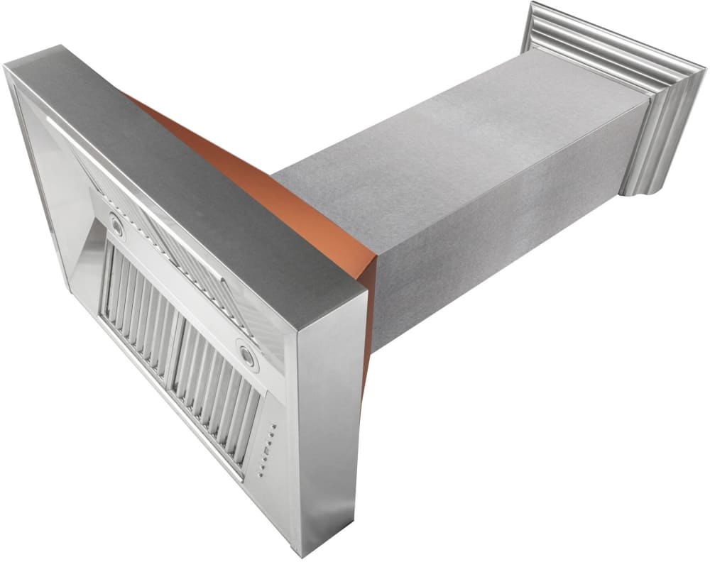 ZLINE 8654C36 36 Inch Wall Mount Chimney Hood with 700 CFM Internal ...