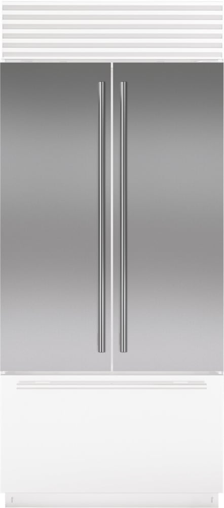 Sub-Zero 9037592 Classic 48" French Door Stainless Steel Flush Inset ...