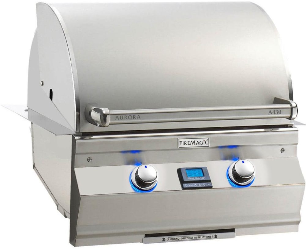 Fire Magic A430I5L1N 28 Inch Built-In Grill with Digital Thermometer ...