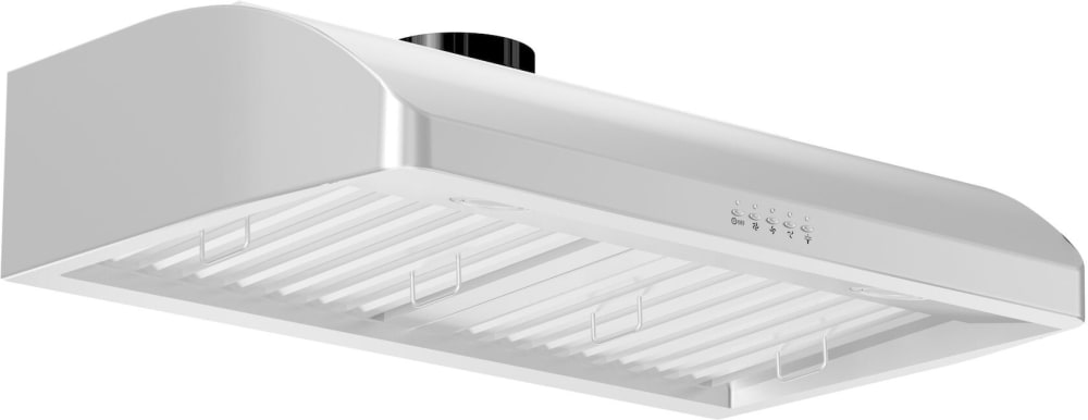 ZLINE 62542 Under Cabinet Range Hood with 4-Speed/600 CFM Motor, Push ...