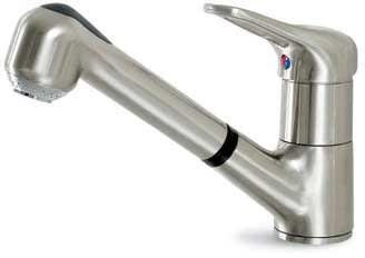 Hamat 30361PC Single Lever Pull-Out Kitchen Faucet with 8-7/10 Inch ...