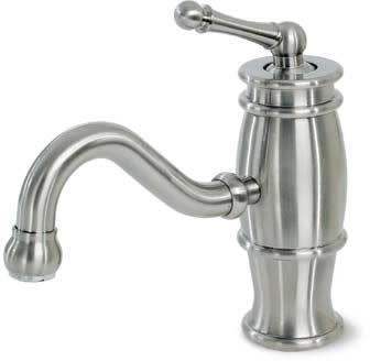 Hamat 33141OB Single Lever Cast Spout Bar Faucet with 6-9/10 Inch ...